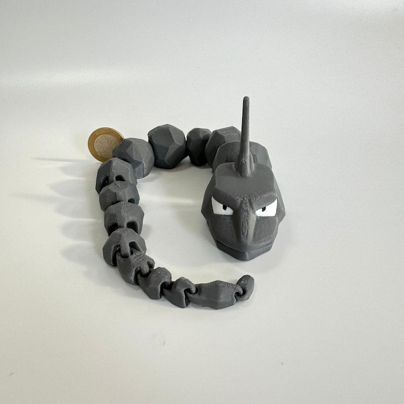 Articulated 3D Printing Pokemon Onix Figurine ONIX | Fidget Toy ...