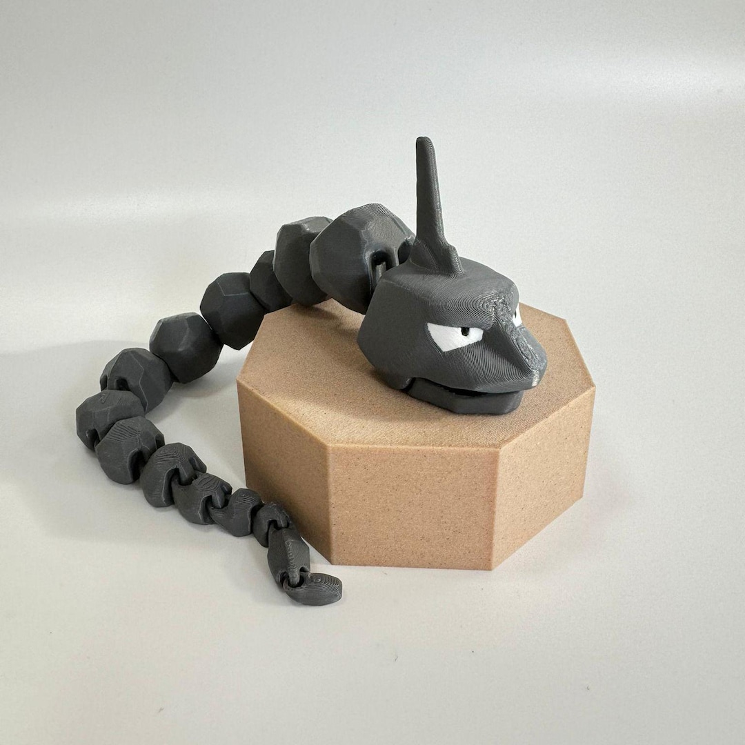 Articulated 3D Printing Pokemon Onix Figurine ONIX | Fidget Toy ...