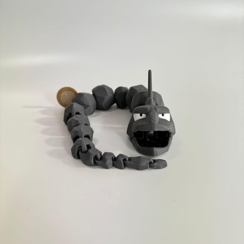 Articulated 3D Printing Pokemon Onix Figurine ONIX | Fidget Toy ...