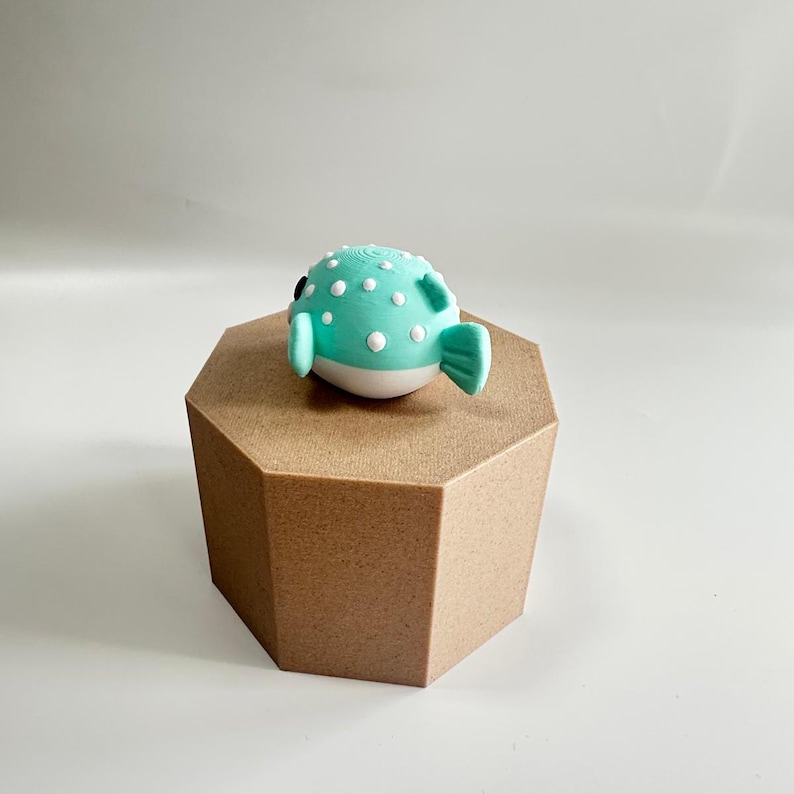 3D Printed PUFFERFISH | Cute Small Animals | CUTE FISHES | Articulating ...
