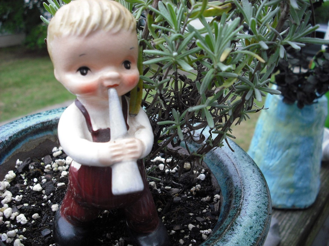 Vintage Figurine Bugle Boy Hummel Style - Etsy