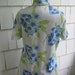 Vintage Shirt Blouse Floral Top Vera - Etsy
