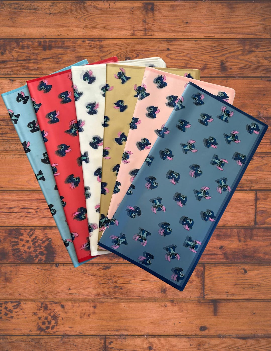 Stitch Korean Wrapping Paper 20 Sheets same Day Shipping - Etsy