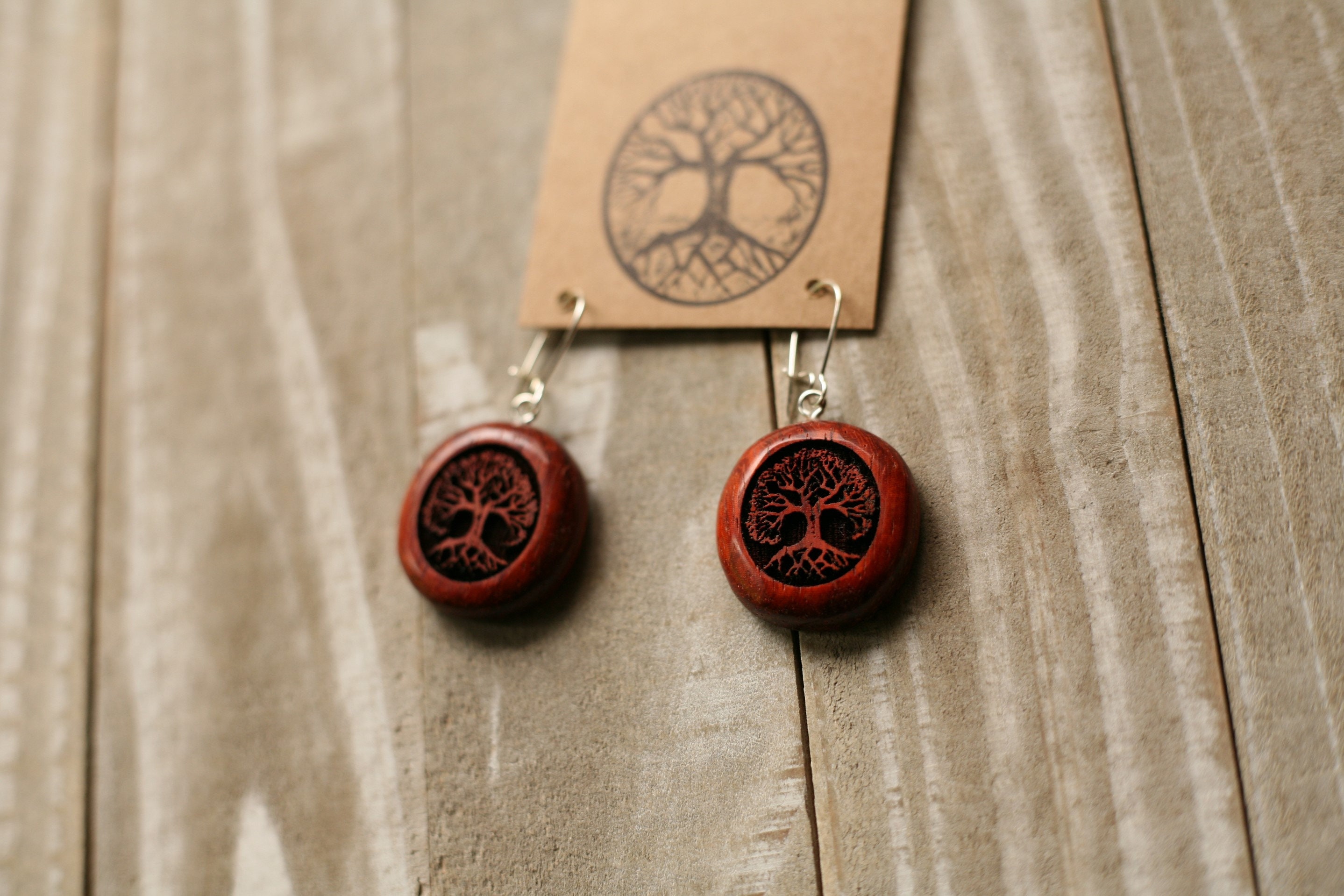 Reserved- Custom Tree Earrings
