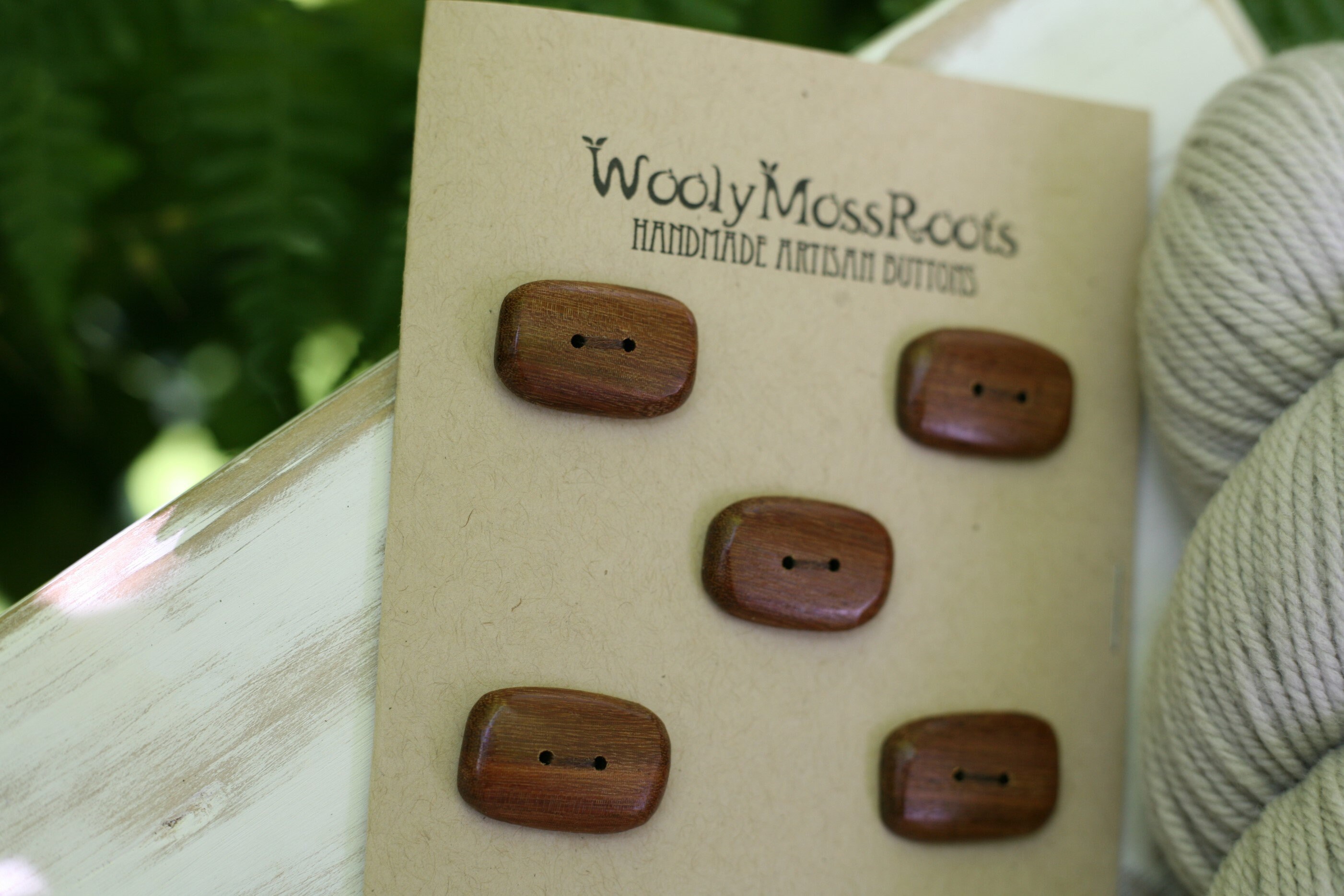 5 Reclaimed Ironwood Toggle Buttons