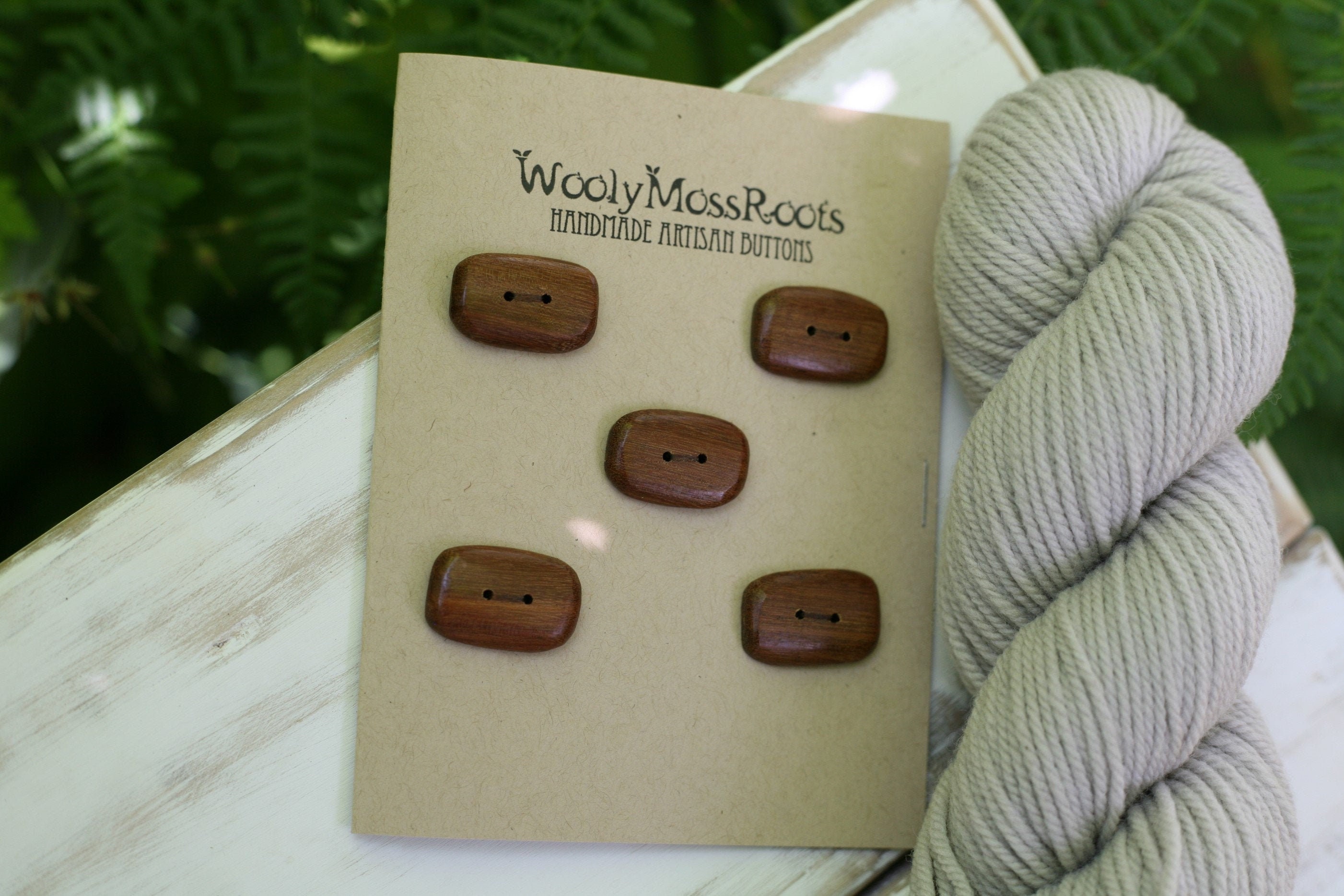 5 Reclaimed Ironwood Toggle Buttons
