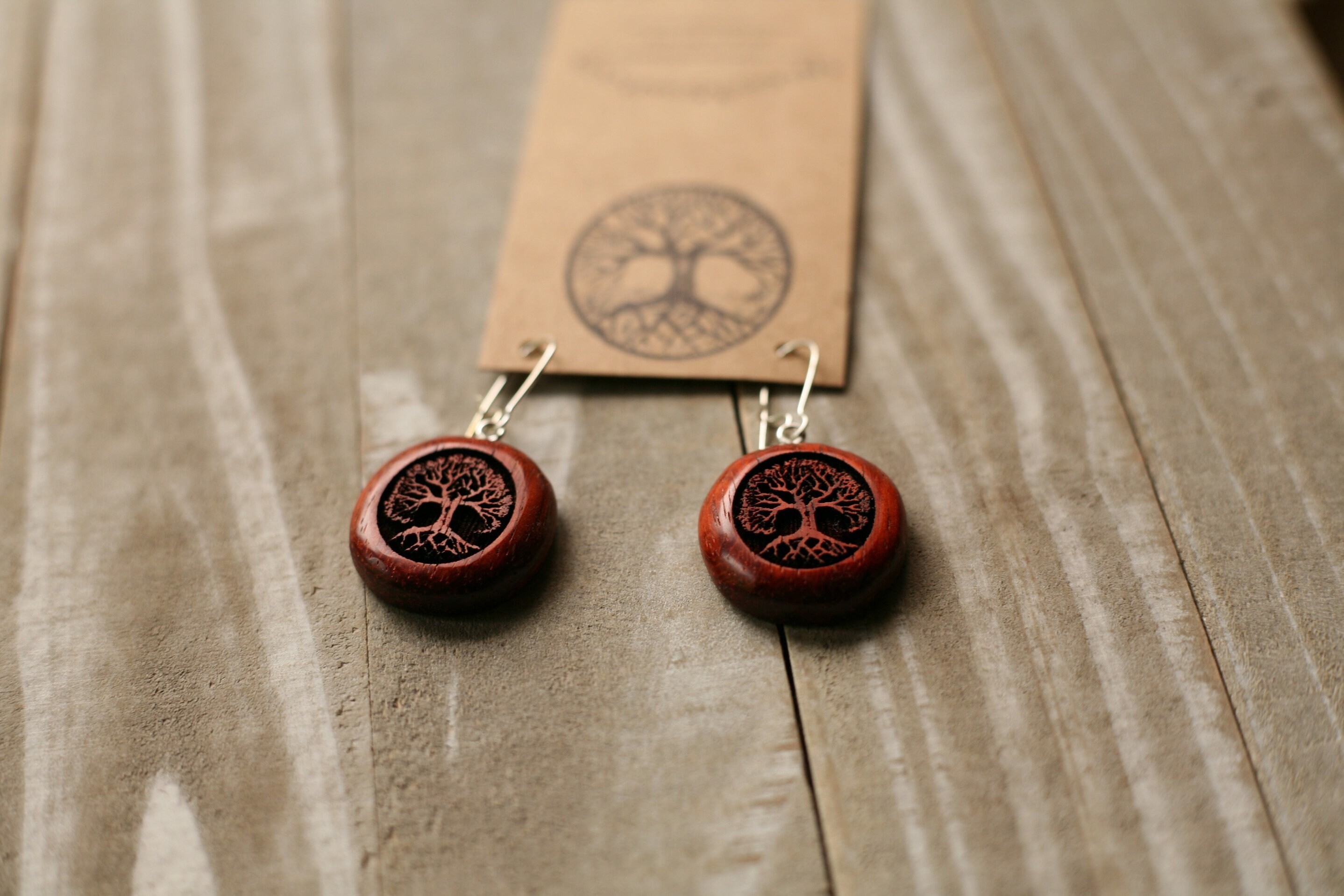 Reserved- Custom Tree Earrings
