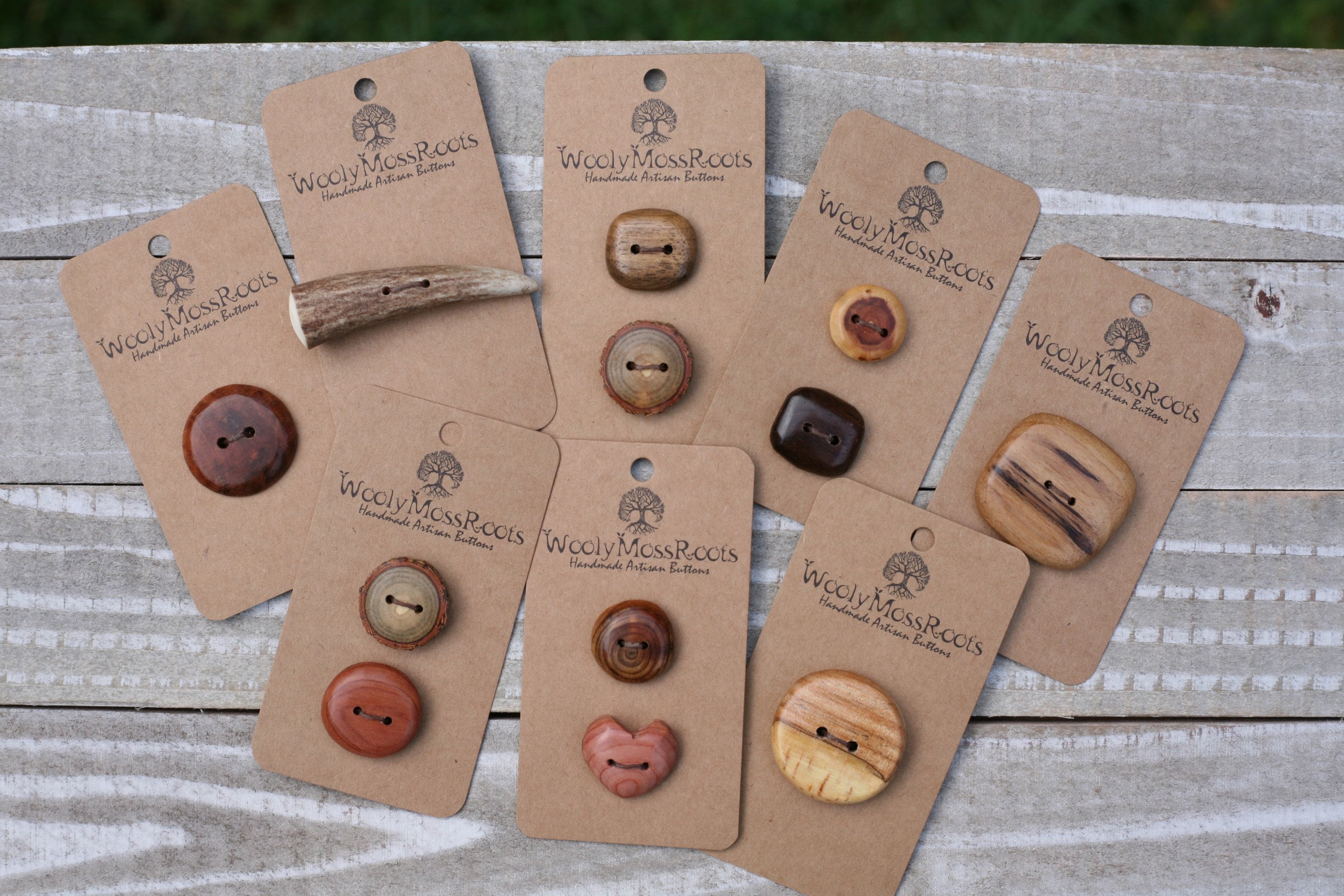 Handmade Button Mix {12 Buttons}