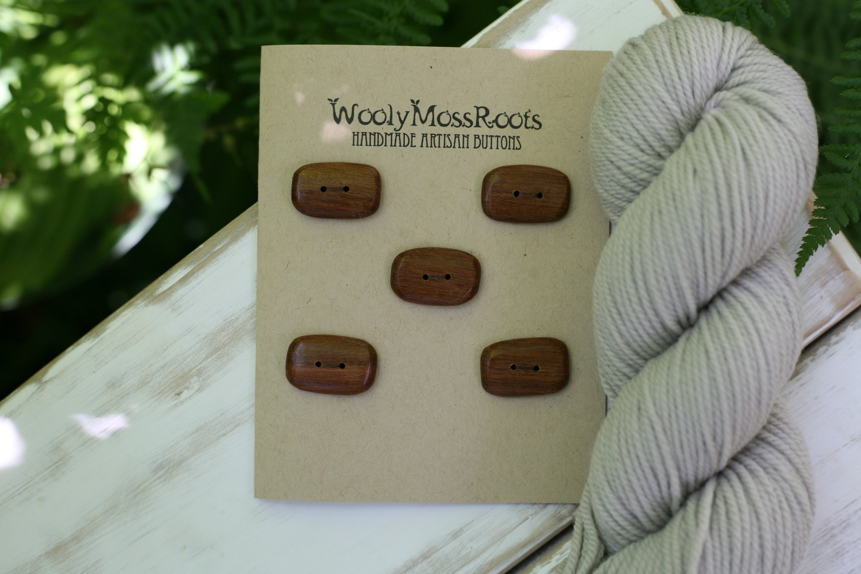 5 Reclaimed Ironwood Toggle Buttons