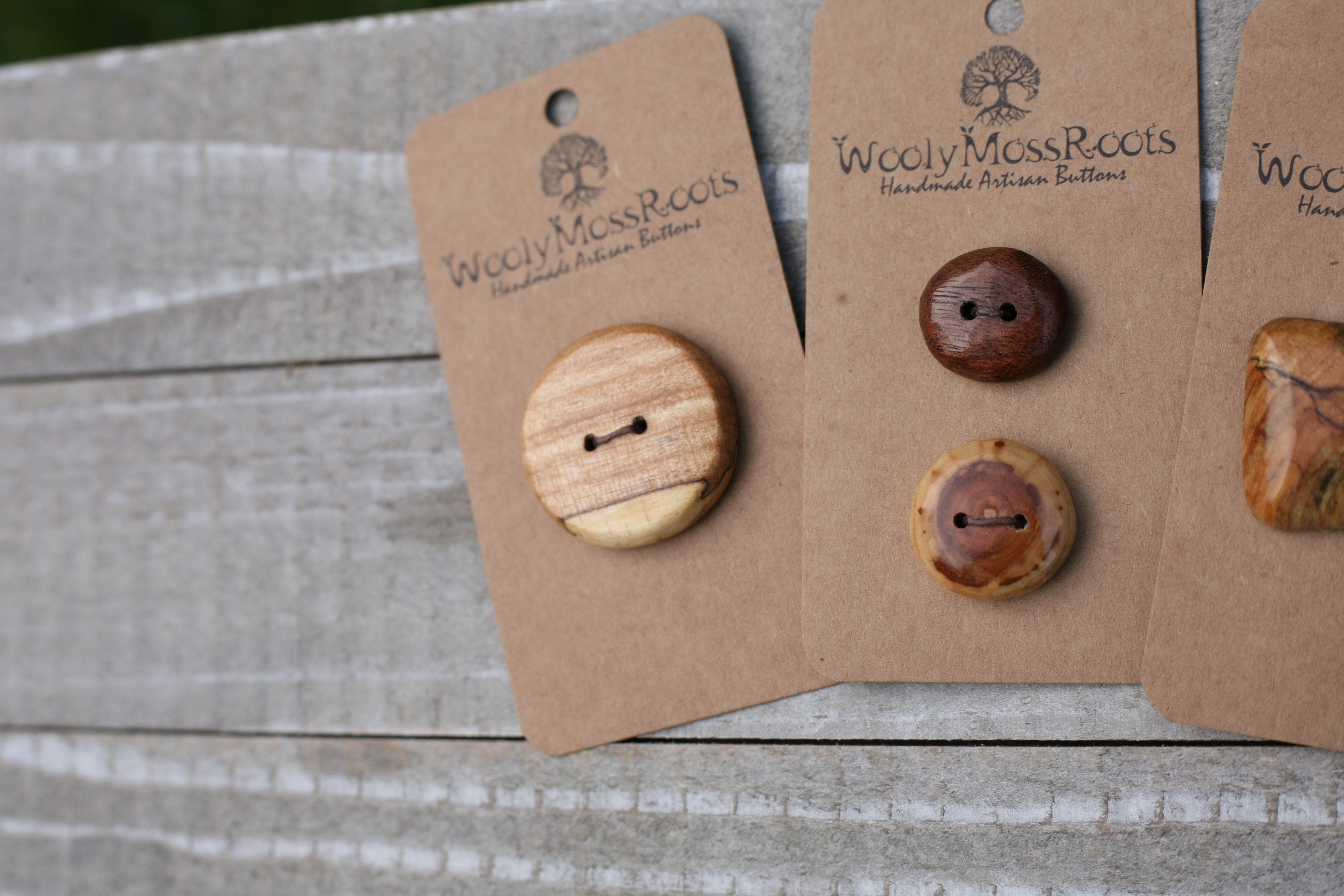 Handmade Button Mix {4 Buttons}