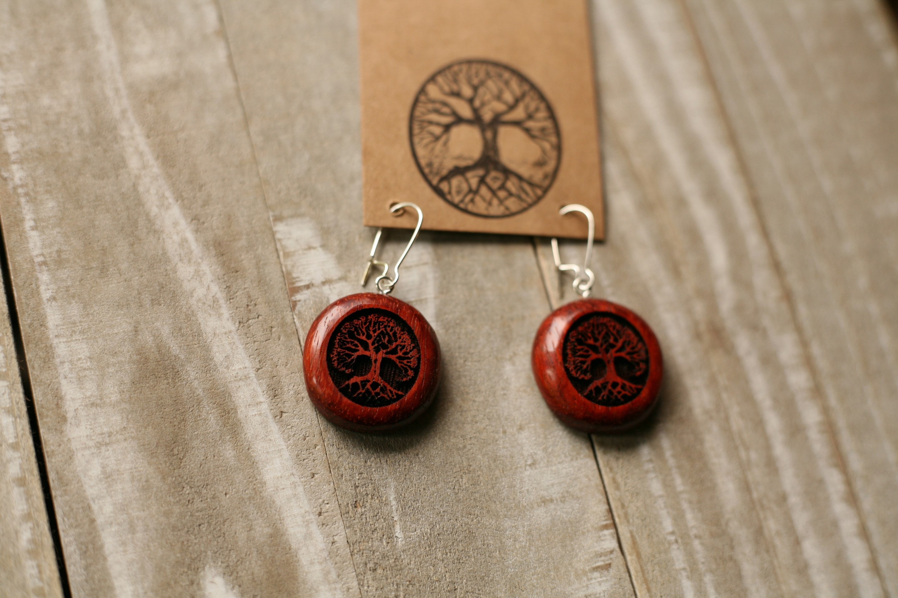 Reserved- Custom Tree Earrings