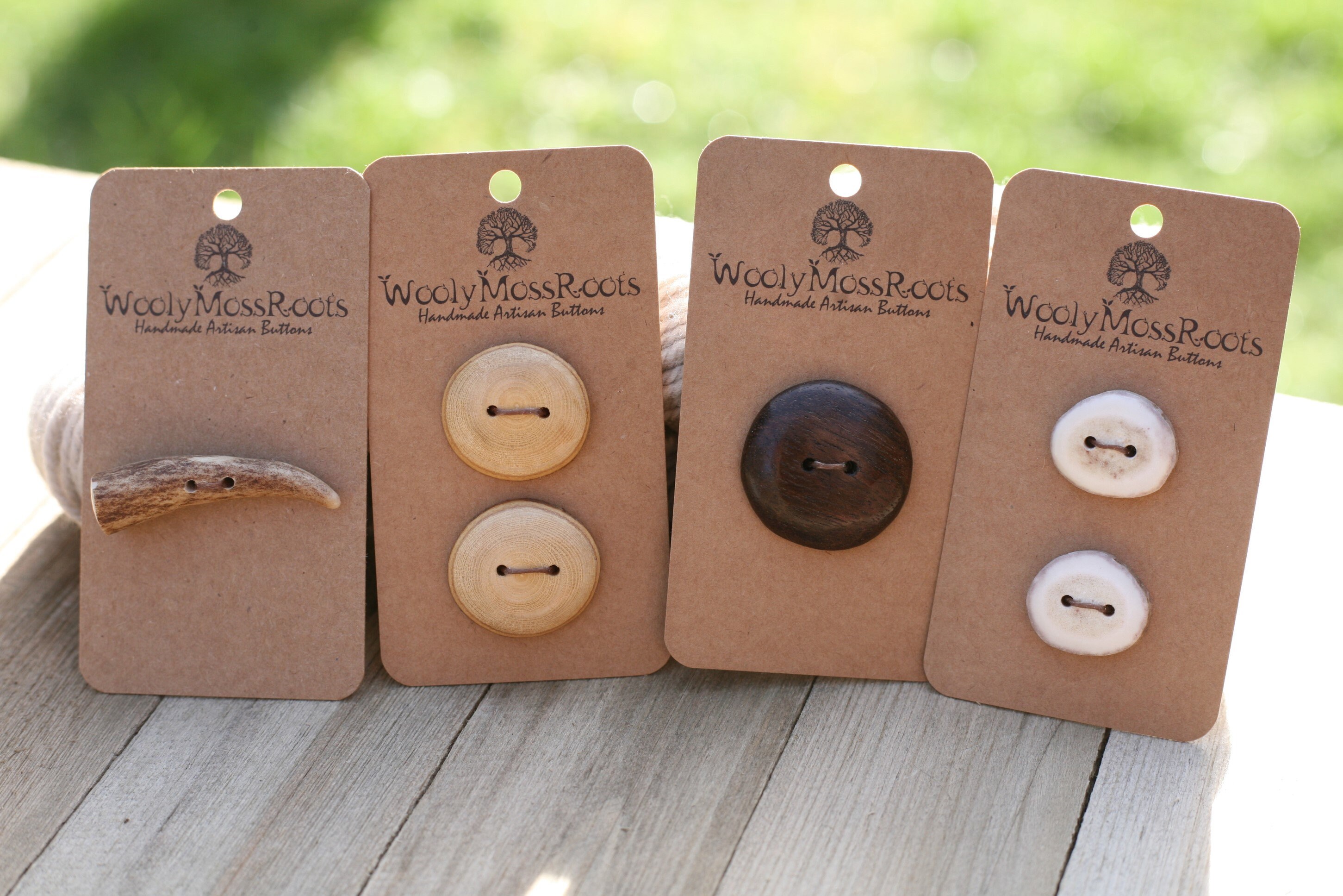 Handmade Button Mix {6 Buttons}