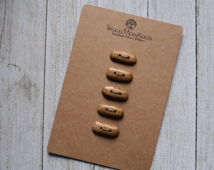 5 Toggle Buttons in Oregon Myrtlewood - Etsy