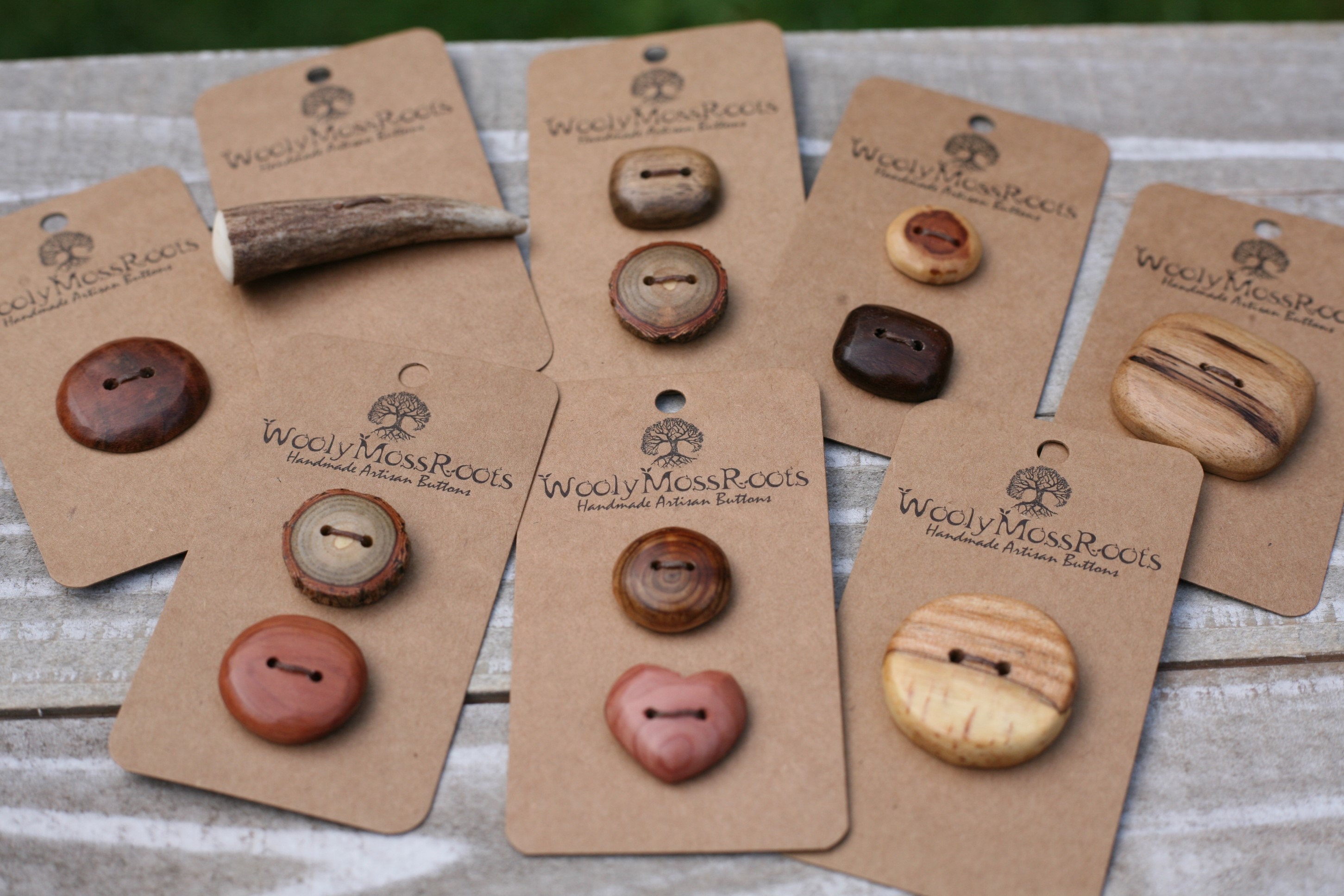 Handmade Button Mix {12 Buttons}