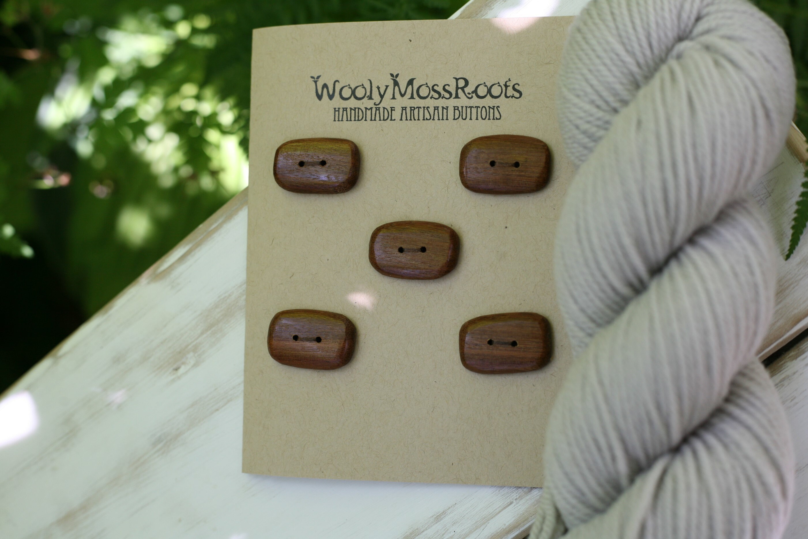 5 Reclaimed Ironwood Toggle Buttons