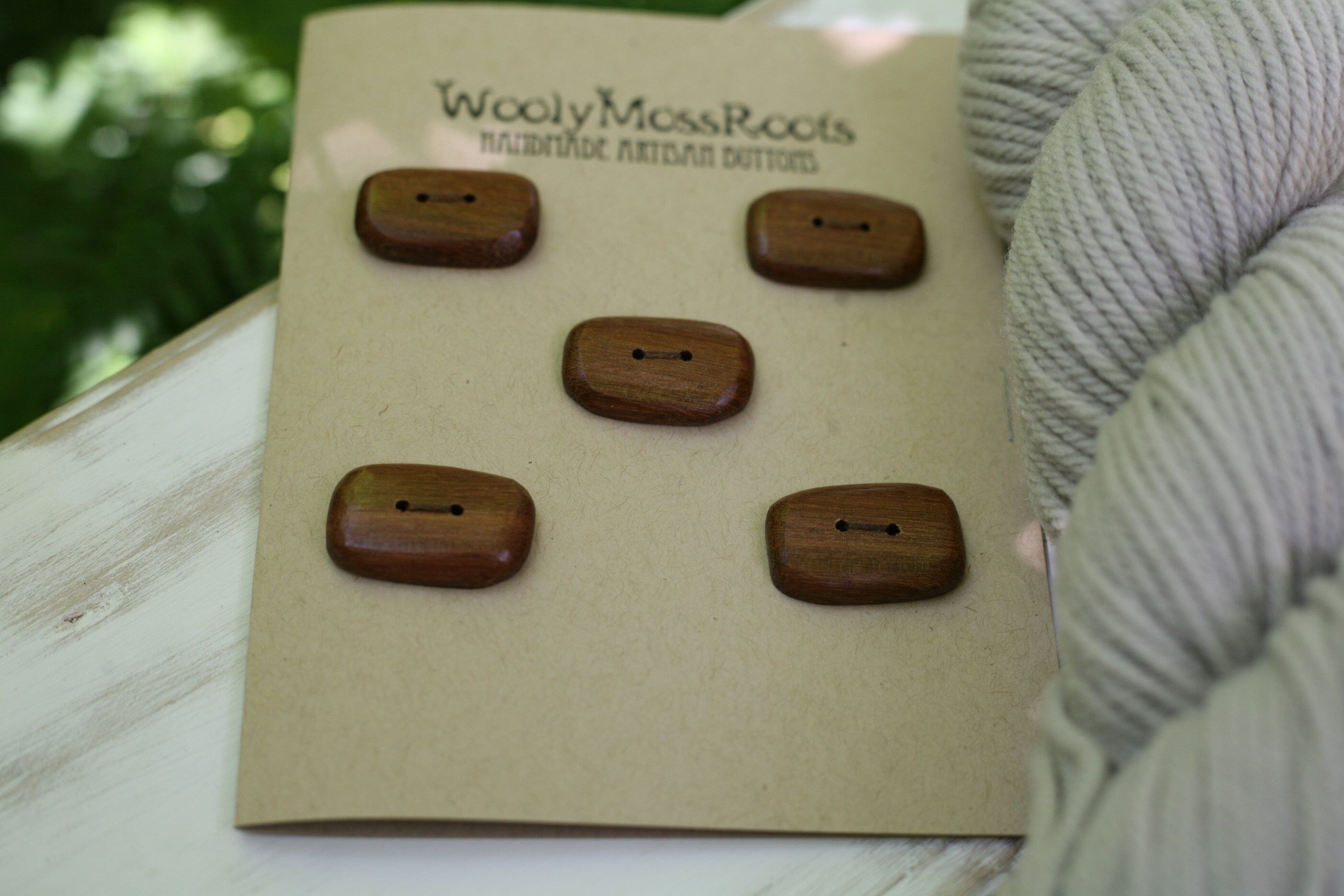 5 Reclaimed Ironwood Toggle Buttons
