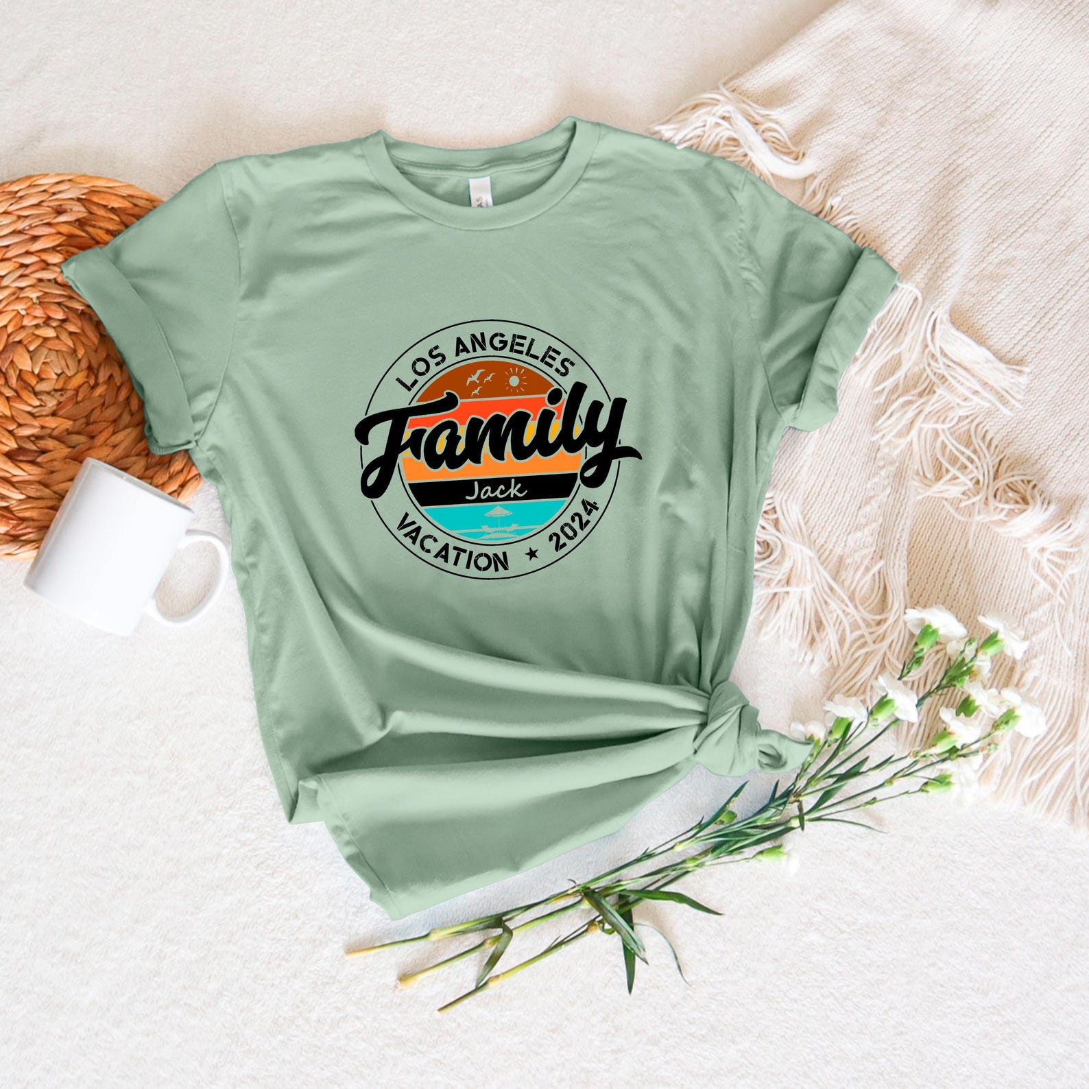 Personalized Family Vacation Shirt, Custom Vacation Shirts, Family ...