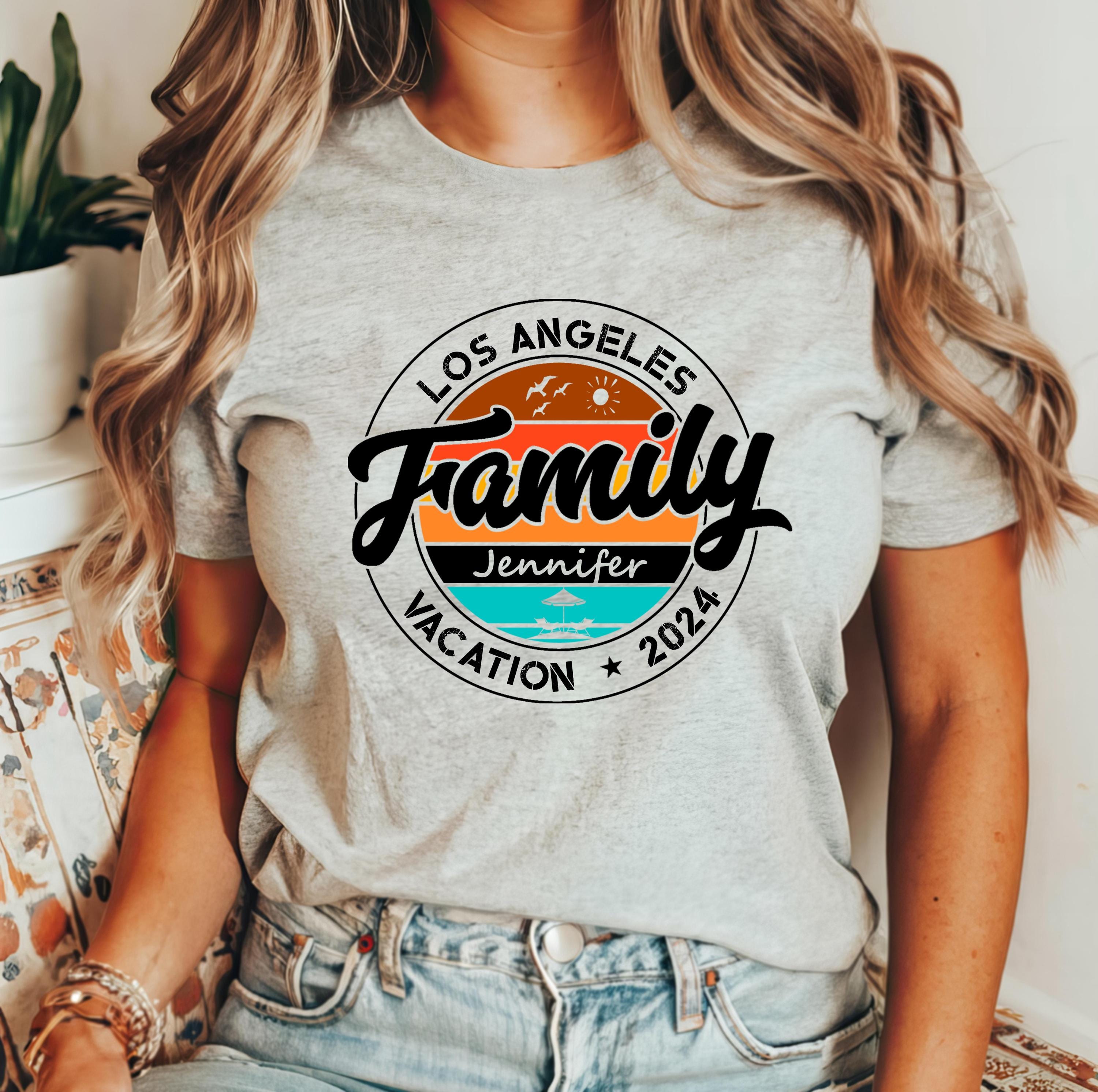 Personalized Family Vacation Shirt, Custom Vacation Shirts, Family ...