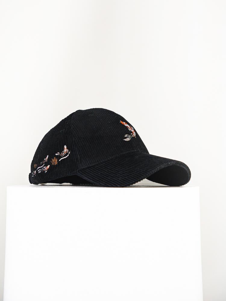 Embroidered Koi Cap - Luxury Corduroy, Unisex - Koi Fish Hat - Etsy