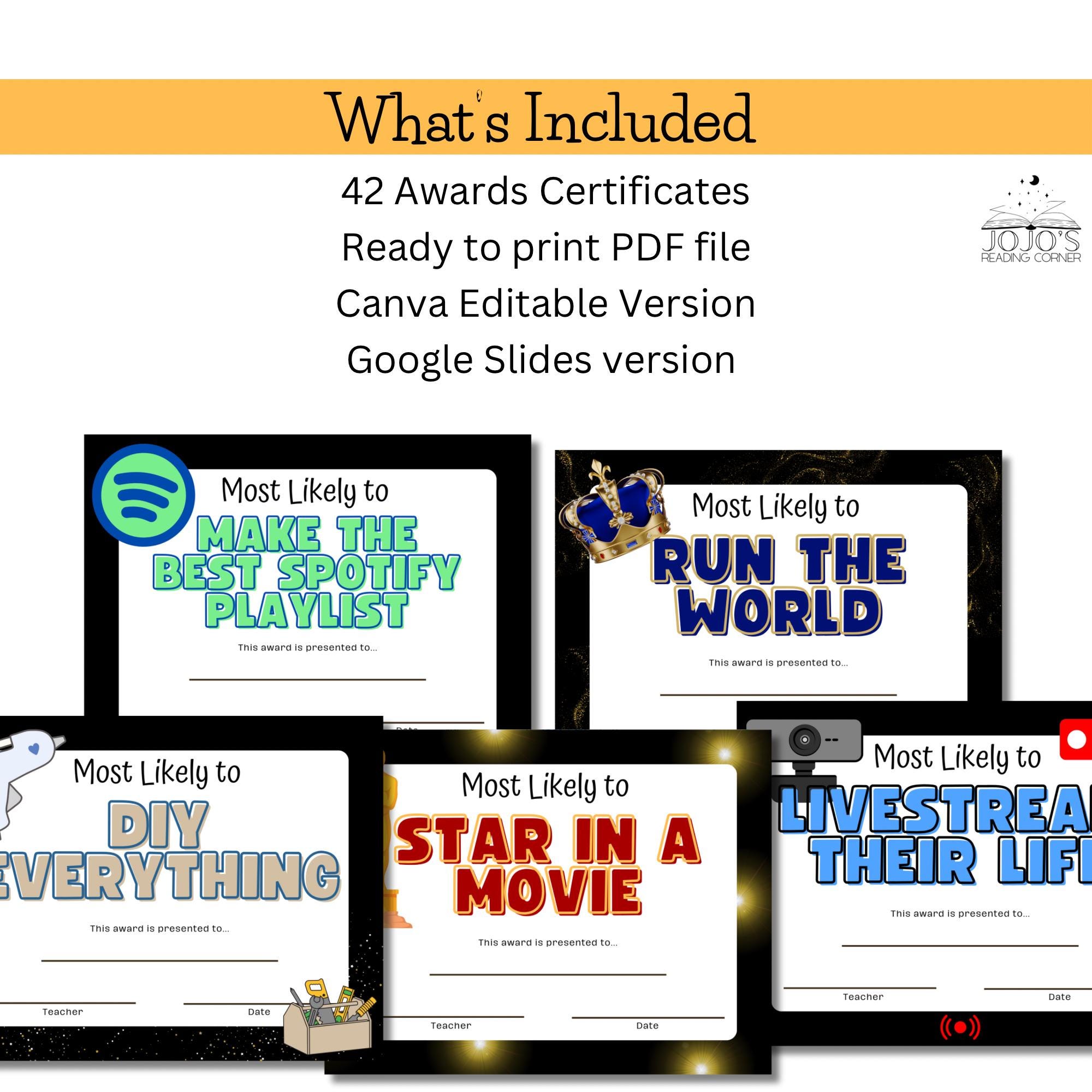 End of Year Student Awards | 42 Funny “most Likely To” Superlatives ...