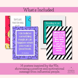 Motivational Classroom Posters | Reading Classroom Decor ...