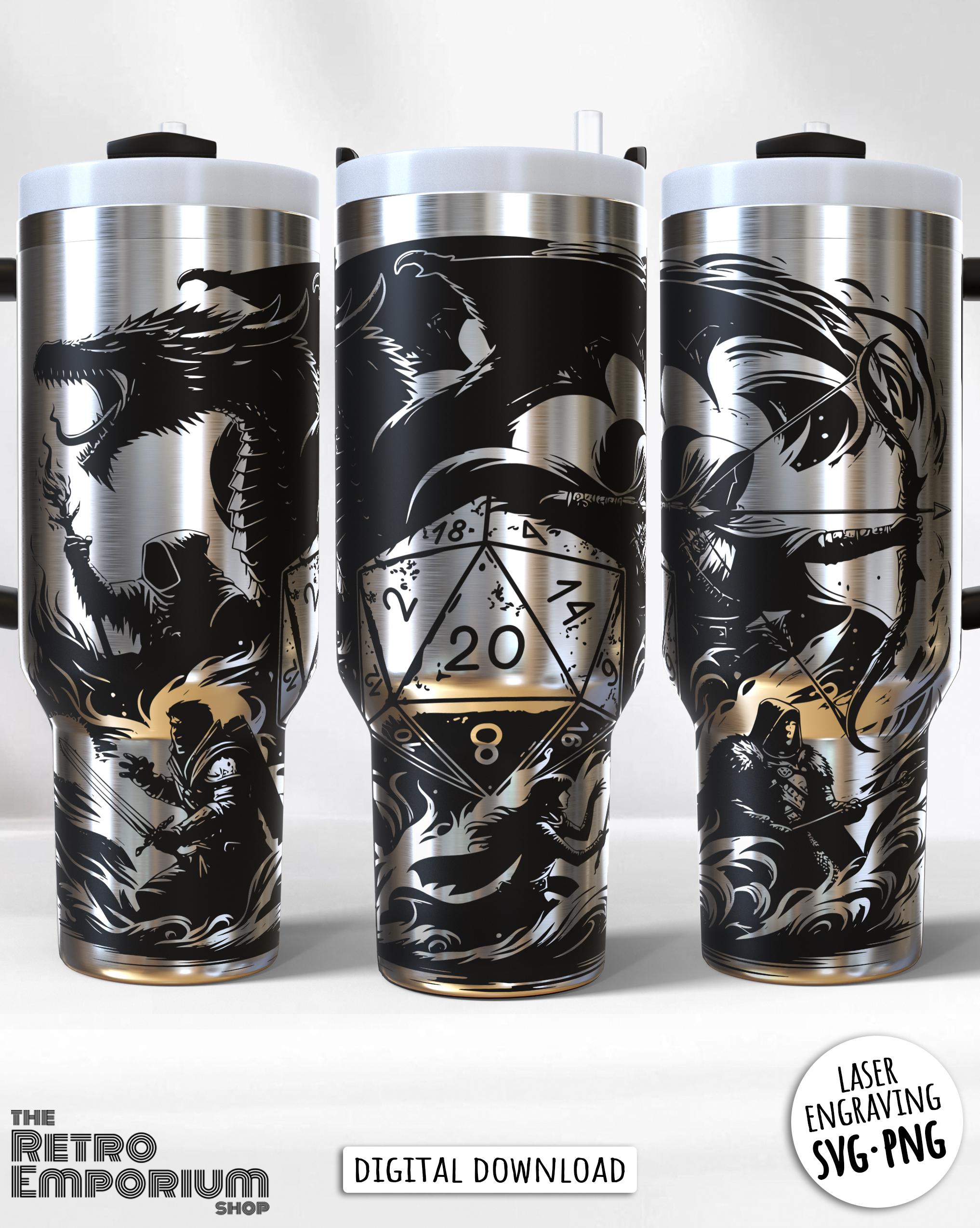 Roleplay Gaming, Laser Wrap, Dungeons SVG, Dragons SVG, Warriors Svg ...