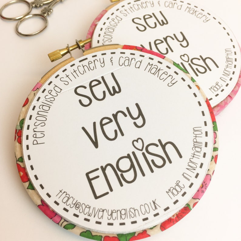 Wedding Initial Personalised Embroidery Hoop/greetings Card - Etsy UK