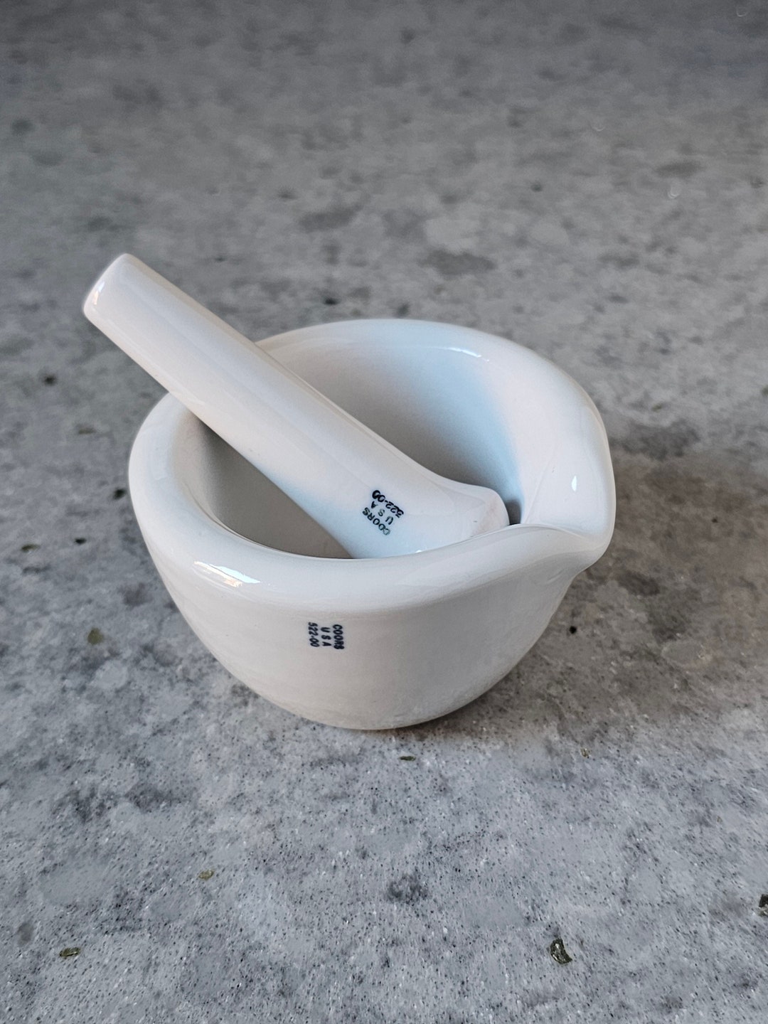 Coors USA Porcelain Lab Ware With Handle and Spout Vintage Science Lab ...