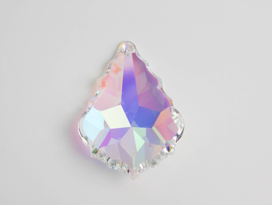 76mm AB Iridescent French Pendaloque Chandelier Crystals Prism - ASFOUR ...