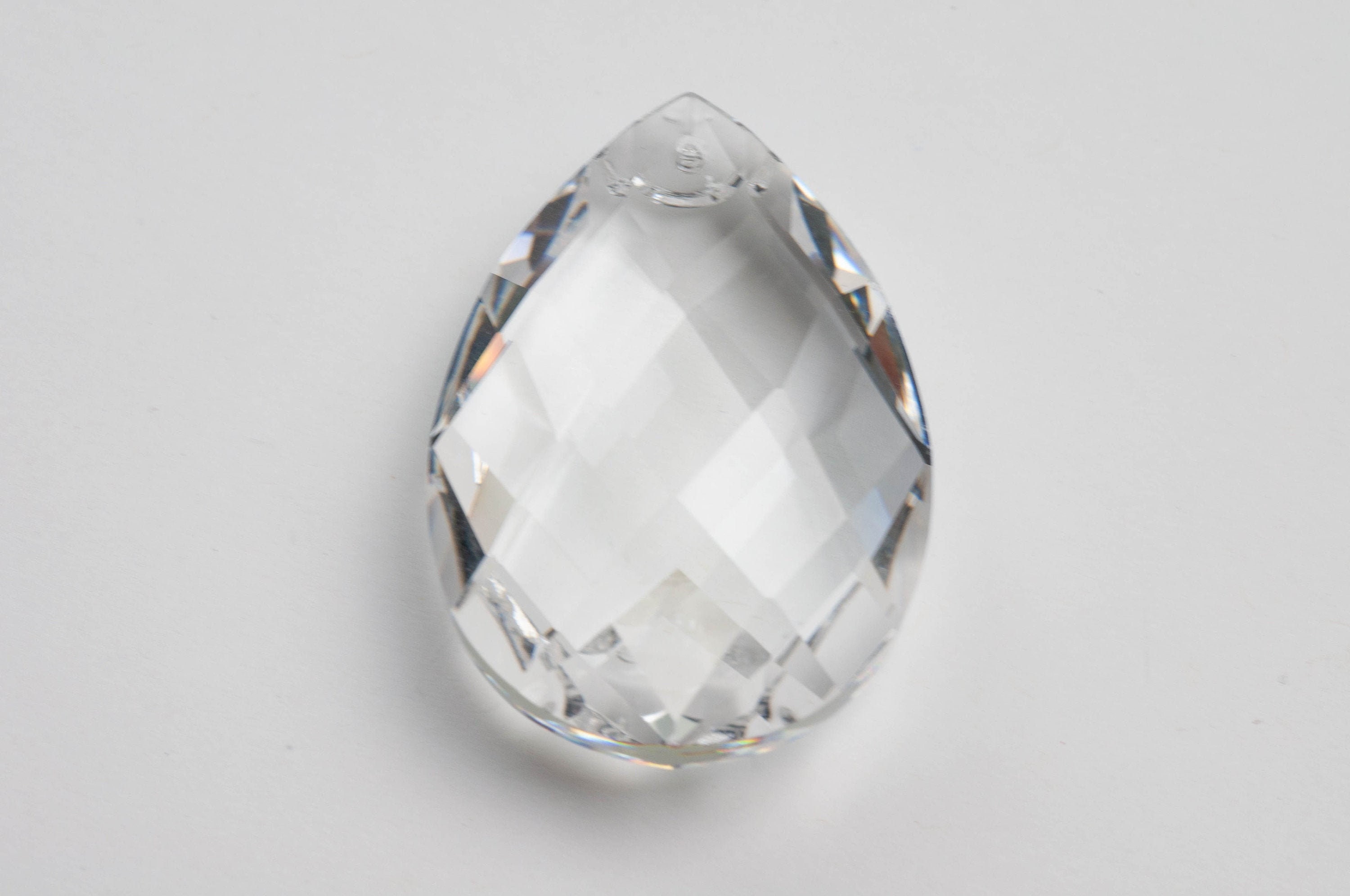 1-chandelier Crystals 50mm FULL LEAD Crystal Clear Swedish Almond ...