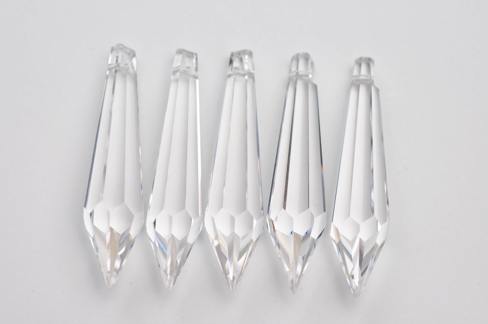 5 Asfour Full Lead Crystal 63mm Chandelier Crystal Prisms | Etsy