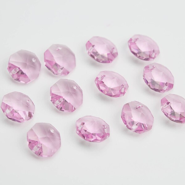 Pink Crystal Prisms - Etsy