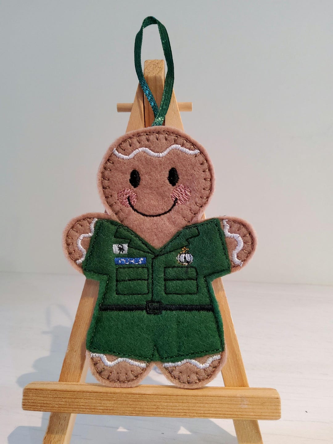 Paramedic Felt Gingerbread - Etsy UK