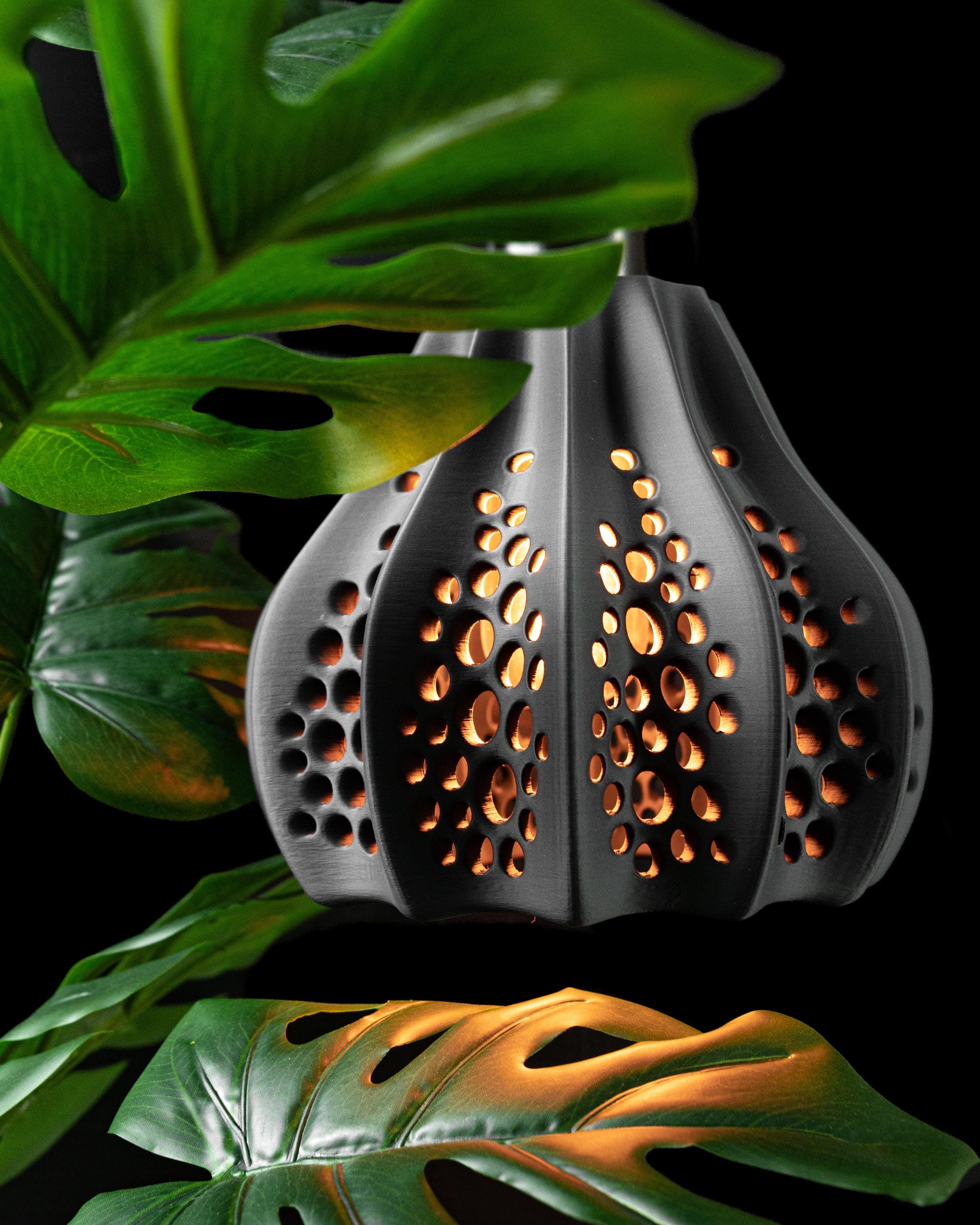 Seafront Pendant Lamp 3D Printed Modern Hanging Light Ocean-inspired ...