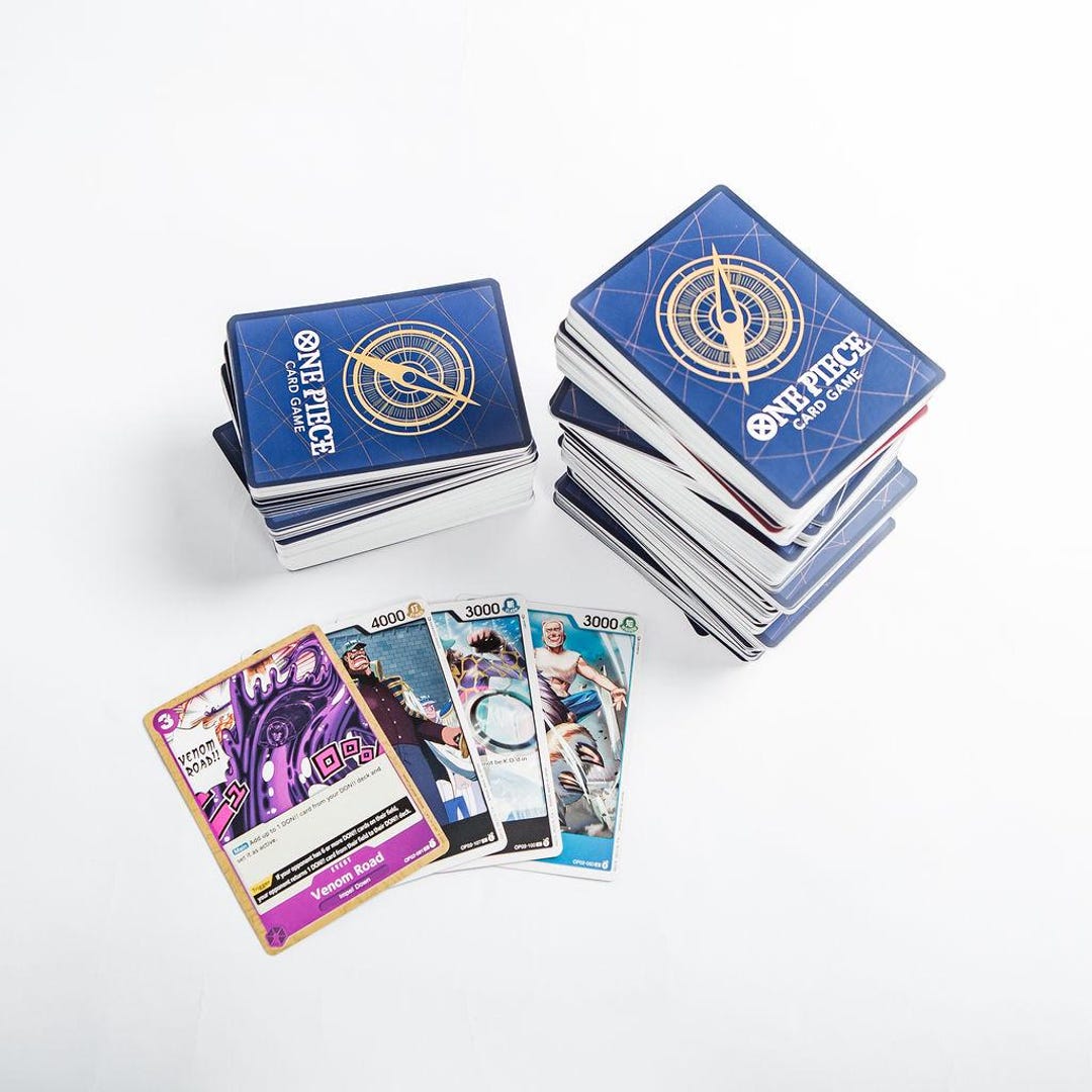 One Piece 500 Mixed Cards TCG Bundle - Etsy
