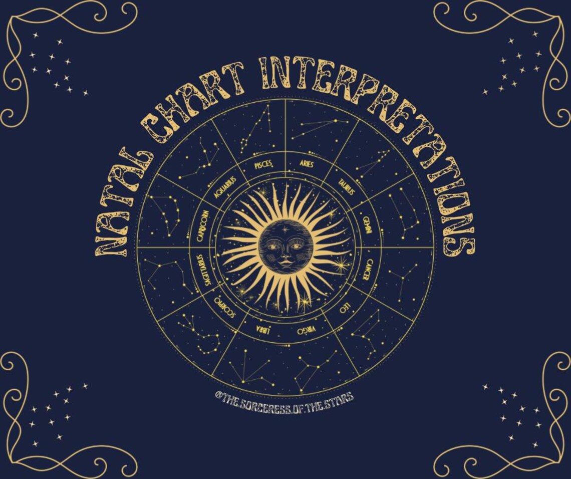 Natal Chart Reading. - Etsy