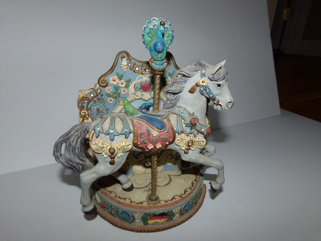 Vintage Willits Designs Carousel German #1853 of 9500 Working Music - Etsy