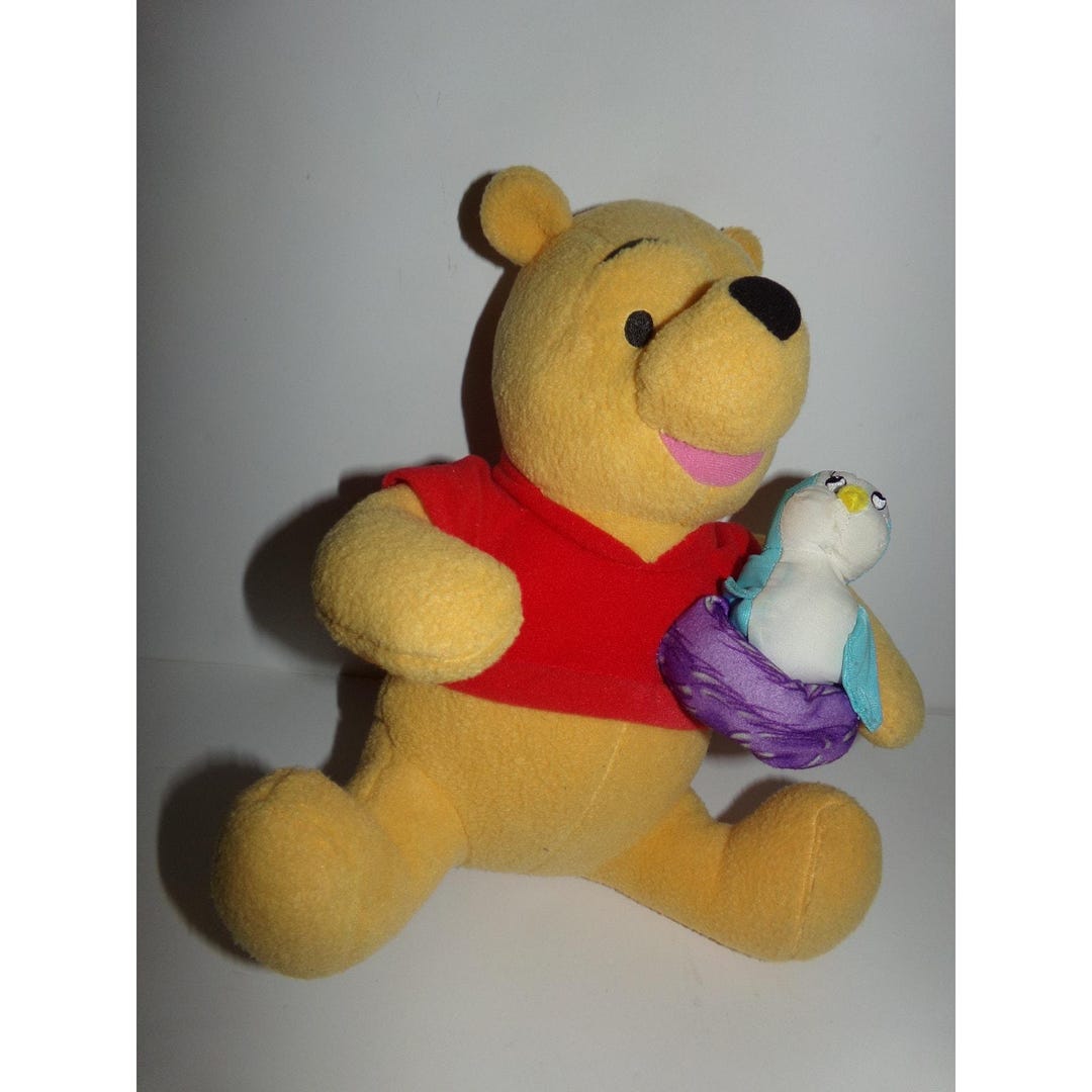 Vintage 2000 Fisher Price Winnie the Pooh Holding Bird That Sings - Etsy