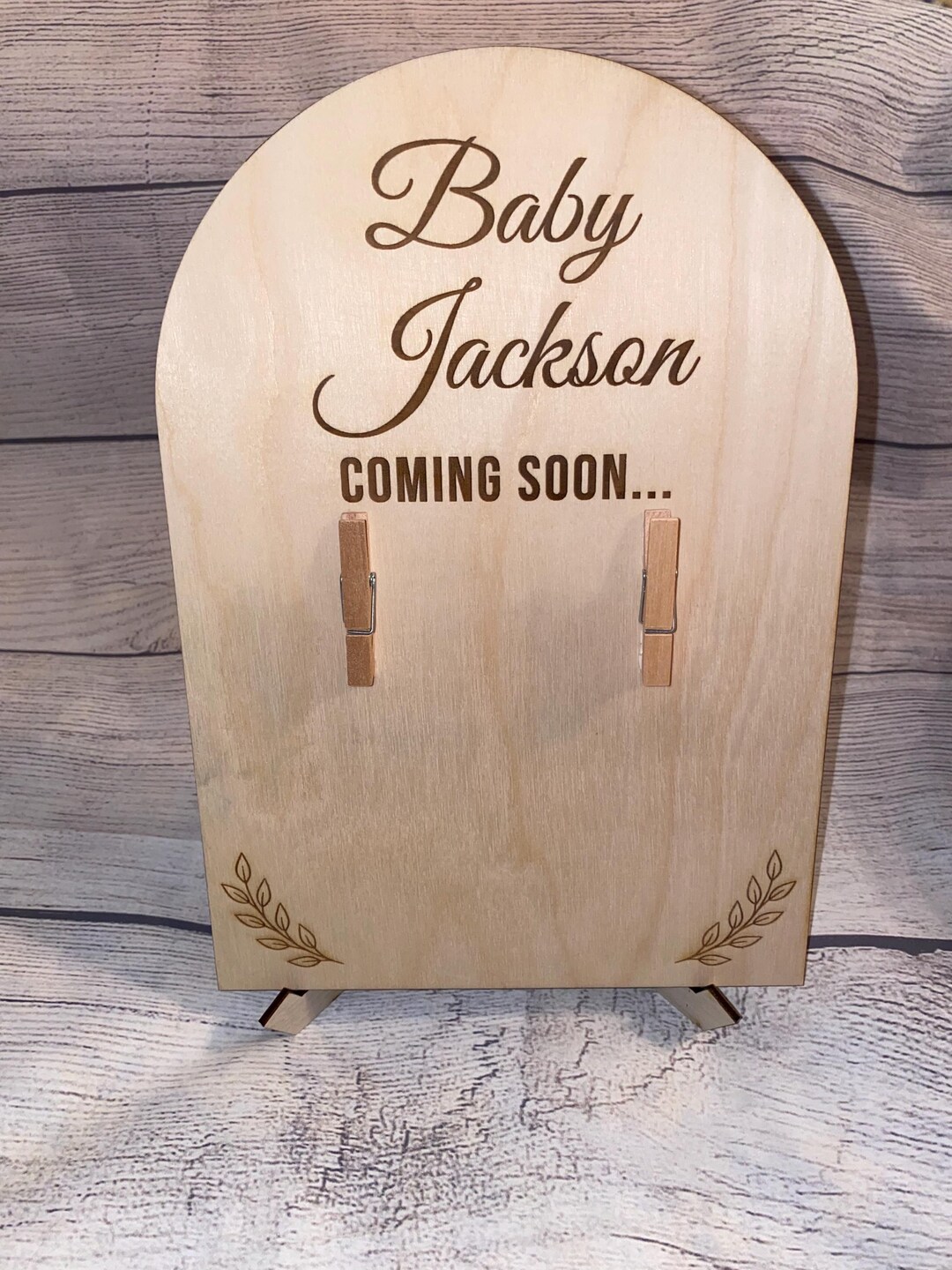 Personalized Ultrasound Display Sign! Baby Sign Holder! - Etsy