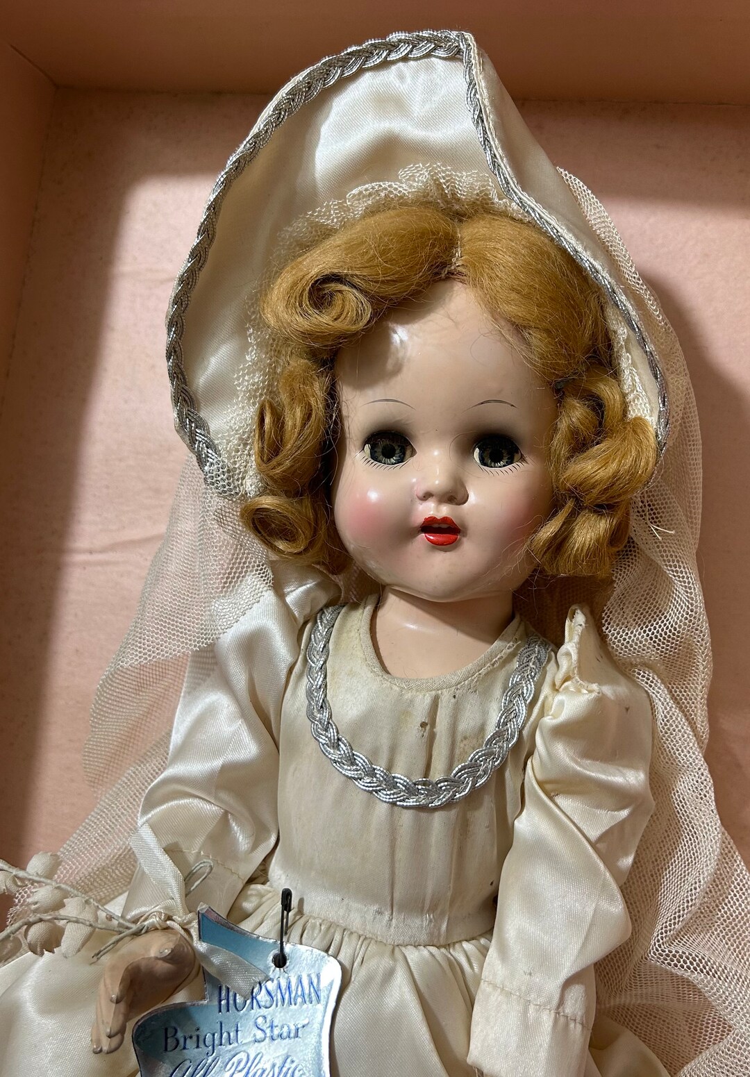 1950s Horsman Bright Star Bride HP Bride Doll W/tag Box Old Stock - Etsy
