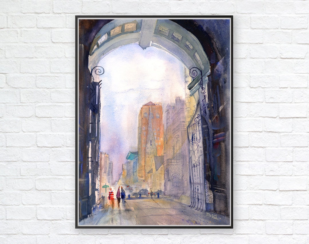 Philadelphia CITY HALL - North Broad Street Philly Wall Art - Clem ...