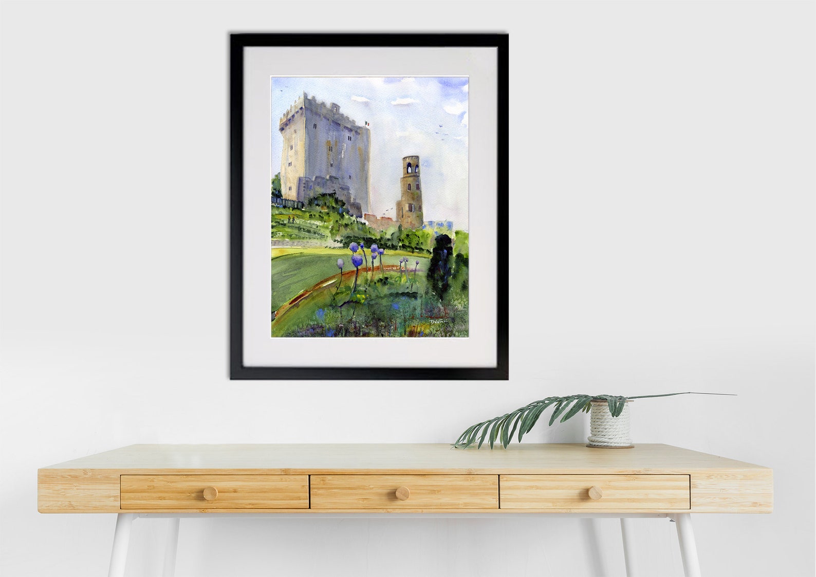Ireland Blarney Stone Blarney Castle Wall Art Paintings - Etsy