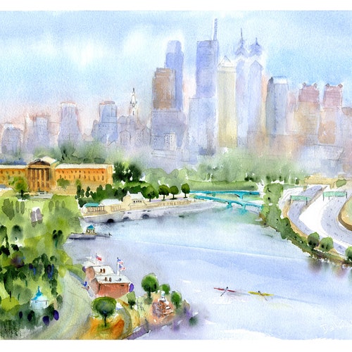 Philadelphia Set of 4 Prints Wall Art Fine Art Photography | Etsy