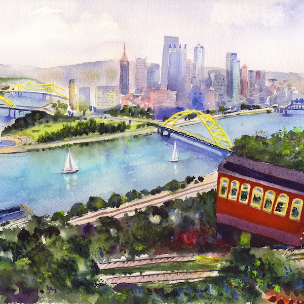 Pittsburgh Art - Etsy
