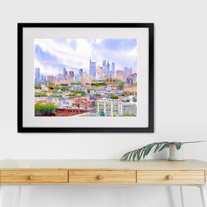 Philadelphia Skyline, Bok Building View, Philly Art Prints, South ...