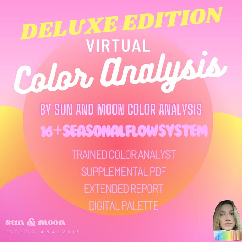 Virtual Color Analysis DELUXE EDITION With Extended PDF - Etsy