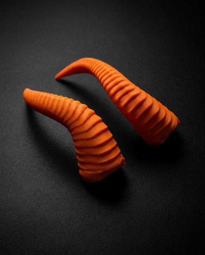 Demon Horns Headphone Attachment – Vtuber Tiefling Goth Cosplay Gaming ...