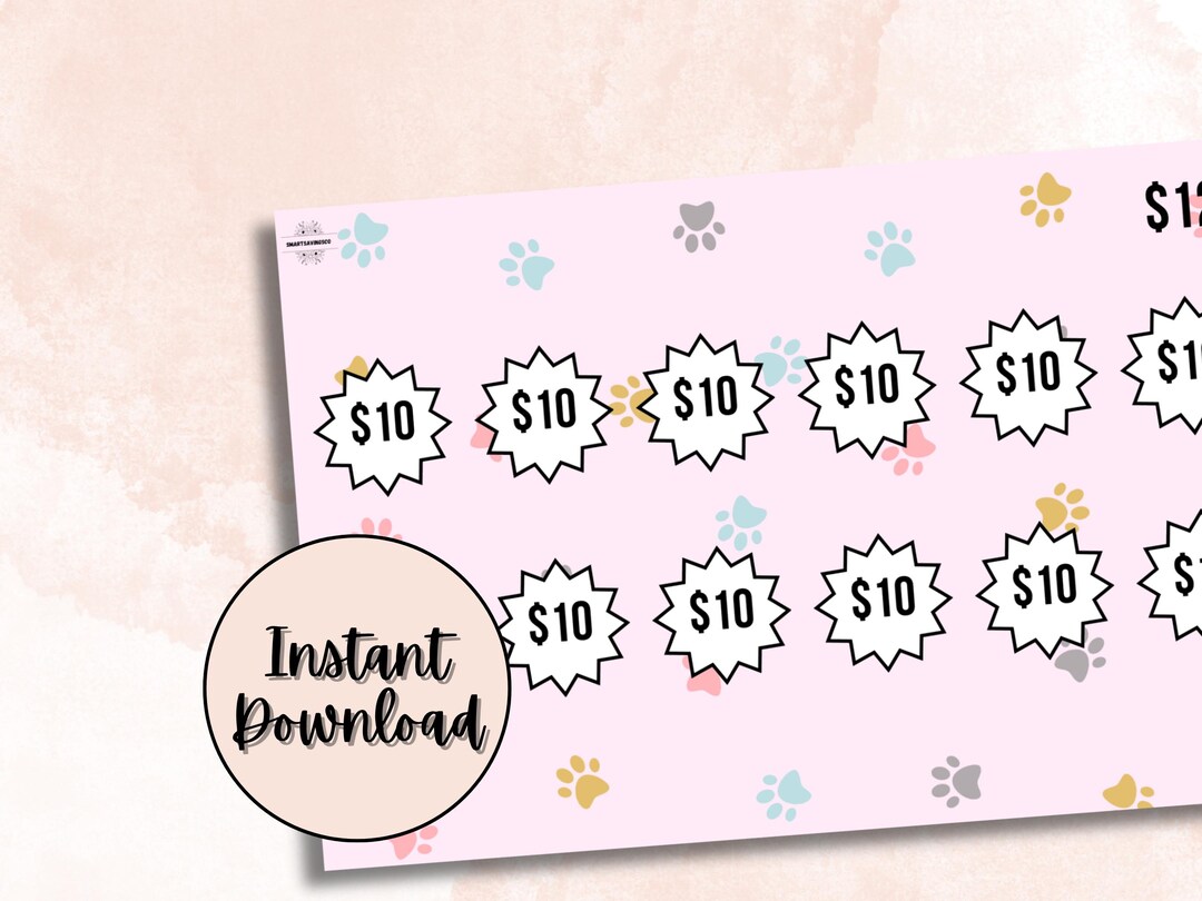 Mini Savings Challenge Bundle Set of 5 Save Over 250 Dollars Low Income ...