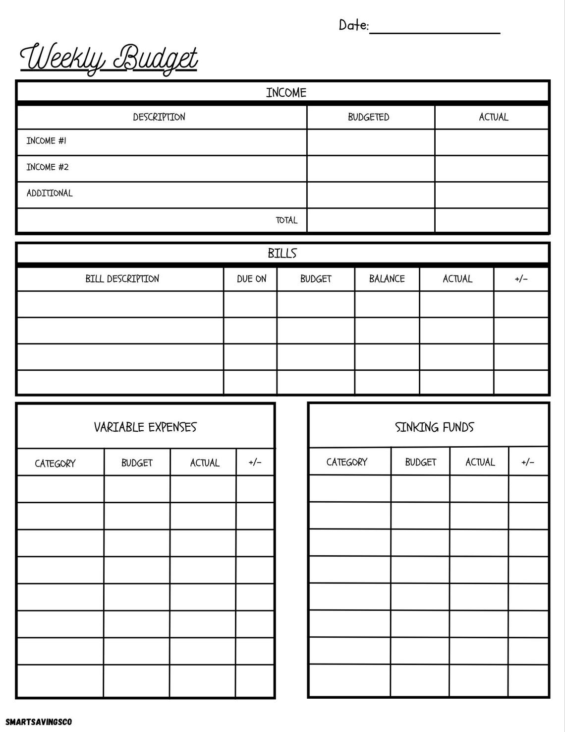 Comprehensive Budget Overview Track Expenses Manage Bills Seamlessly ...