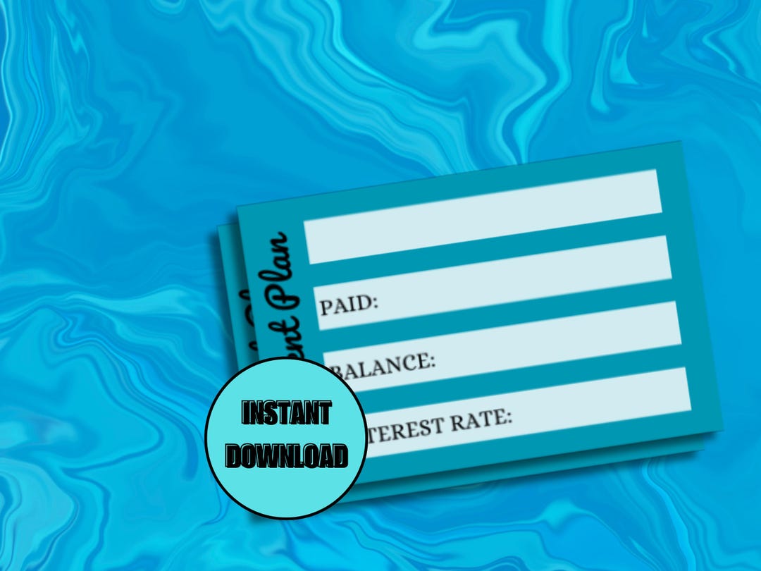 Payment Plan Budget Stickers 3 Pngs Digital Download Transparent ...